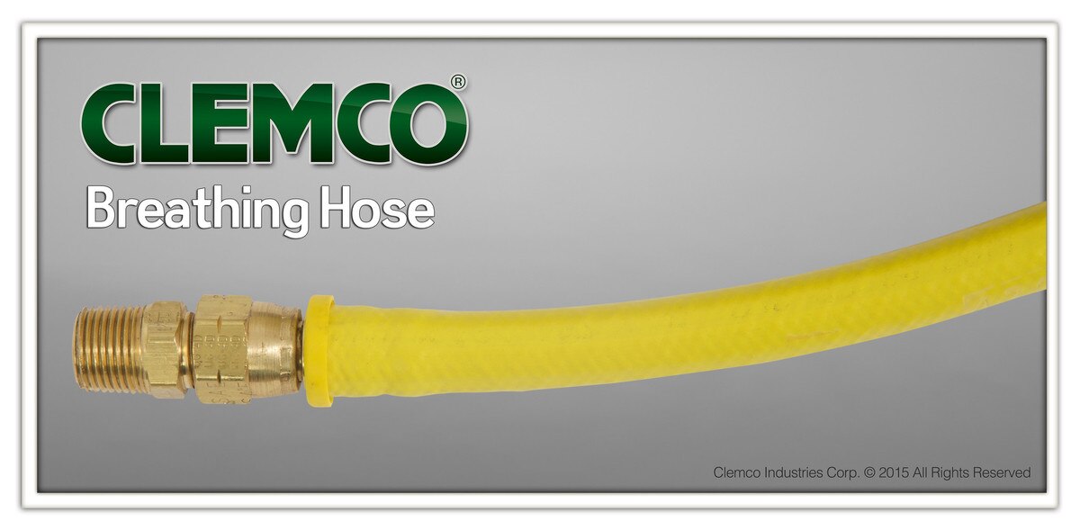 04415-Clemco Respirator hose, 50' w/ends | Abrasives Inc.